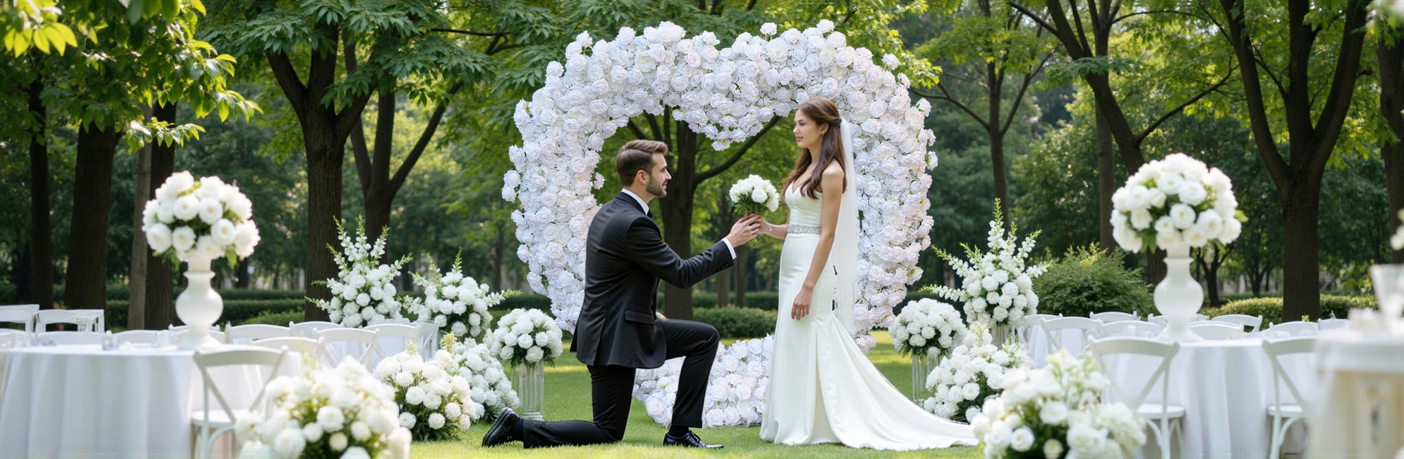 Showcase your dream wedding with our enchanting proposal setups and ...