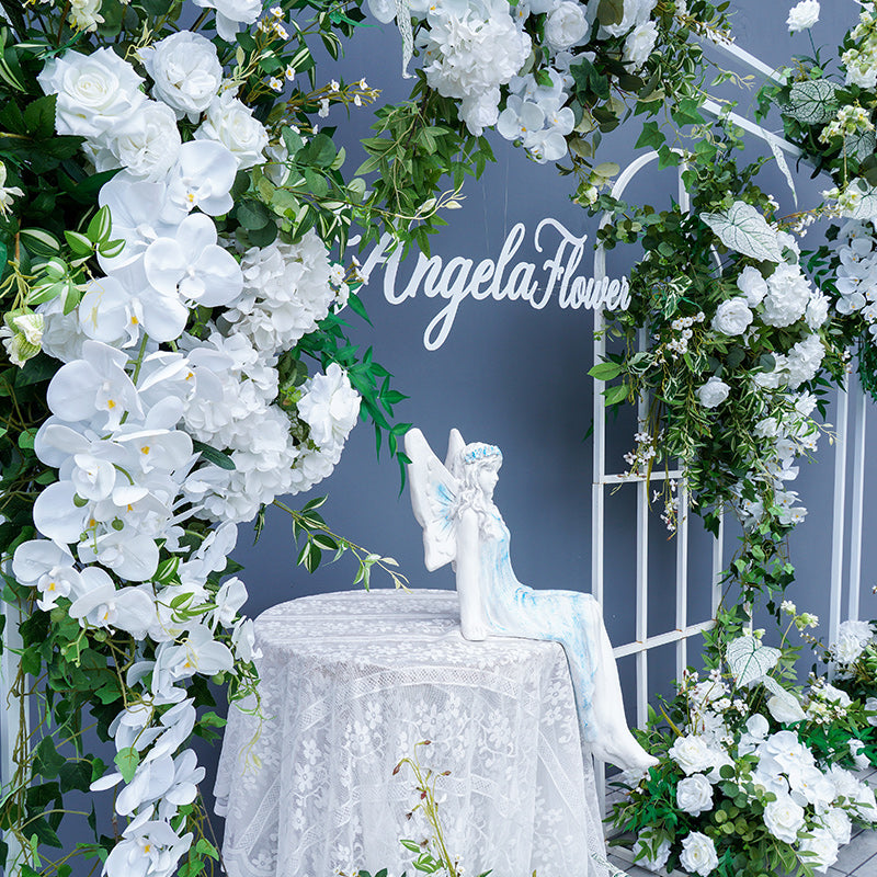 White & Greenery – Angela Flower
