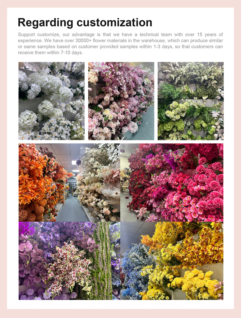 Wedding Flower decoration, Flower wall, Table Flower Centerpiece ...