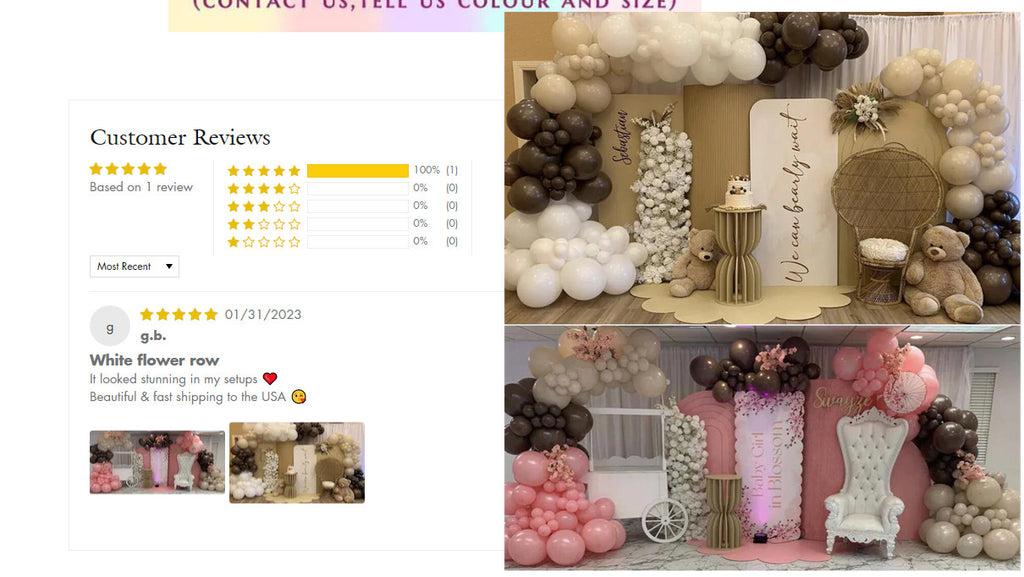 Wedding Flower decoration, Flower wall, Table Flower Centerpiece ...